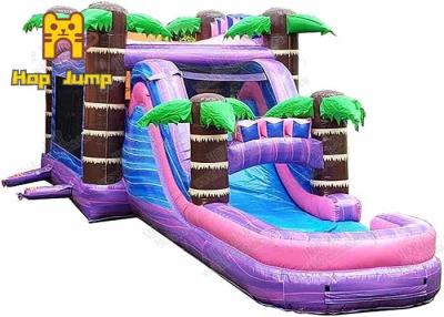 China Giant children adult 4.5x8m Inflatable Bouncer Combo With Air Pump for sale