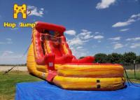 China 10m Inflatable Water Slide Adult Size Jumping Bouncy Inflatable Slide For Summer Water Game for sale