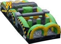 China Blow Up 40 Ft Obstacle Course Inflatable Commercial For Rent for sale