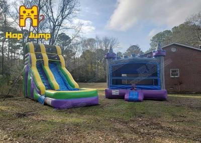 China Customized 8x3m Inflatable Water Slide Jumping Bouncer House Kids Play House for sale