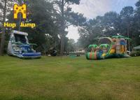 China Inflatable Water Slide Dry Slide Castle Combo Bouncy House For Kids Backyard Games for sale