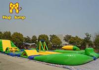 China 14 Years Children Water Park Inflatables With Giant Obstacle Course HOP JUMP for sale