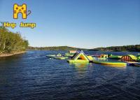 China Sea Lake Inflatable Water Park Equipment Giant Water Obstacle Course for sale