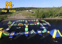 China HOP JUMP Floating Inflatable Water Park For Toddlers Easy Install for sale