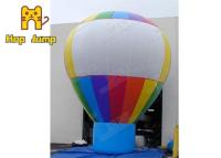 China Rainbow Outdoor Balloons Advertising Inflatables Ground Customized Logo for sale
