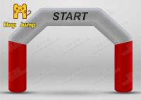 China Playground Running Racing Inflatable Start Finish Line Arch 4*8m 5*10m for sale
