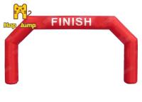 China Commercial Advertising Inflatables Start Finish Arch 3*6m For Sport Games for sale