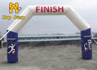 China Playground Running Racing Inflatable Start Finish Line Arch 4*8m 5*10m for sale