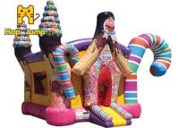 China 4 Stitching Outdoor Kids Inflatable Bounce House For Festival Party for sale