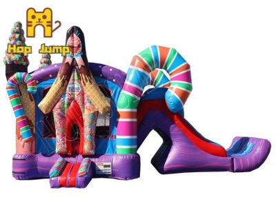 China Kids Inflatable Bounce House Top 0.55mm Pvc for sale