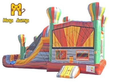 China OEM ODM Inflatable Bouncer Combo 6*4m Bounce House Slide Combo for sale