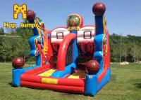 China Interactive Game Basketball Inflatable Sport Game For Kids Outdoor for sale