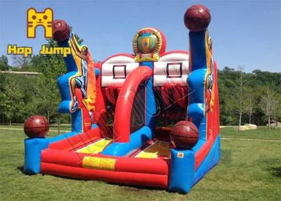 China Interactive Game Basketball Inflatable Sport Game For Kids Outdoor for sale
