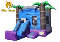 China Kids Commercial PVC Inflatable Bouncer Combo With Water Slides for sale
