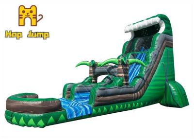 China CE EN71 Carnival Inflatable Water Slide Jumping Castle 12 Meters for sale