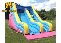 China EN14960 Inflatable Dry Slide Anti UV Backyard Jumping Castle for sale