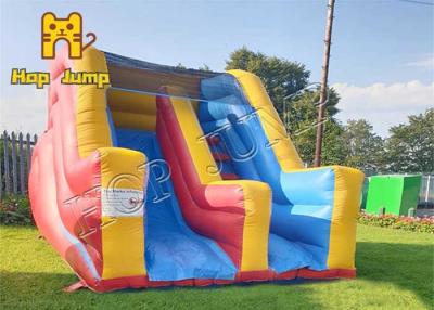 China Quadruple Stitching Children'S Inflatable Dry Slide UV Protective for sale