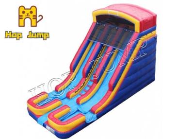 China Backyard 0.55mm Polyvinyl Chloride Inflatable Dry Slide Flame Resistant for sale