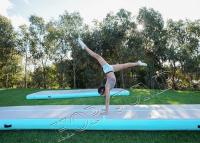 China 4m 5m 6m Inflatable Air Track PVC DWF Air Tumble Track For Home for sale
