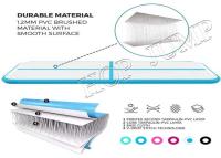 China 4m 5m 6m Inflatable Air Track PVC DWF Air Tumble Track For Home for sale