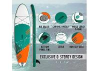 China Water Games PVC EVA Inflatable Stand Up Paddle Board CE SGS for sale