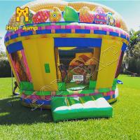 China 0.55mm PVC Inflatable Bounce House 18oz For Kindergarten for sale