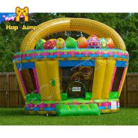 China 0.55mm PVC Inflatable Bounce House 18oz For Kindergarten for sale