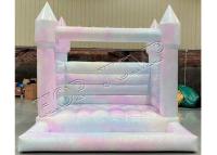 China Tie Dye Inflatable Bounce House Waterproof Slide Combo Backyard Event Party Rental for sale