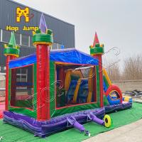 China Water Combo Kids Inflatable Bouncer Slide Bouncy Castle With Pool for sale