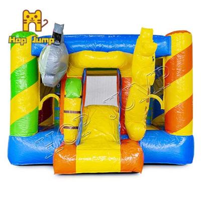 China Giraffe Bouncy Castle Inflatable Bounce Jumping House Colorful Kids Bounce House for sale