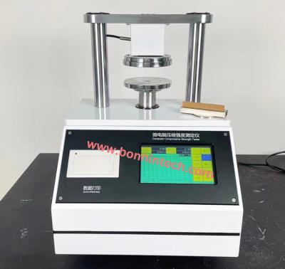 China Digital Automatic Edge Ring Crush Tester RCT ECT 3000N Corrugated Cardboard for sale