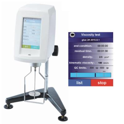 China RVDV-1T HBDV-2T Digital Rotary Viscometer 0.1-200 rpm Touch Screen 5-inch for sale