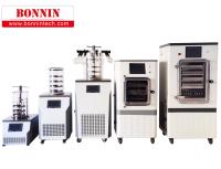 China Industrial Vacuum Freeze Dryer Lyophilizer 0.4m2 4kg 24h for Food Coffee Fruit Lab for sale