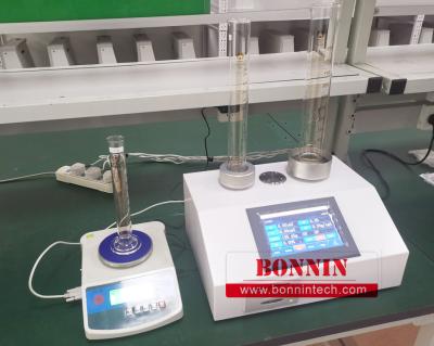 China LABTD-400 Smart Tapped Density Tester 0-300 rpm Touch Screen Powder Bulk Density Analyzer for sale