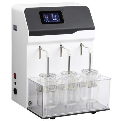 China BJ-3A Smart Disintegration Time Limit Tester 3 Cup 55mm Lifting Distance 37°C±0.3°C Accuracy for sale