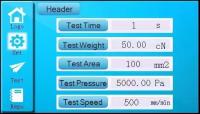 China YG141H Digital Fabric Thickness Tester Textile Testing Equipment for sale