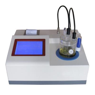 China Laboratory Karl Fischer Coulometric Moisture Titrator 0.1μg Sensitivity 400mA for sale