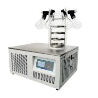 China LGJ-10C Vacuum Lab Freeze Dryer Machine 0.12m2 AC220V 50Hz Multi-Manifold Peptide Freeze Drying Equipment for sale