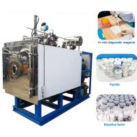 China 10.5m2 CIP SIP Pharmaceutical Vacuum Freeze Drying Machine Industrial Lyophilizer GZLY-10 for sale