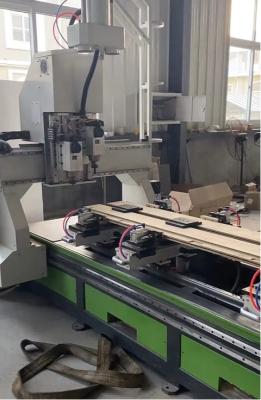 China Lock Groove Hinge Moulding Wood Door Carving Machine for sale