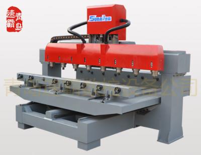 China CNC Three Dimensional Stone Carving Machine Carved Flower for sale