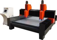 China 1825 Double Spindle Plane CNC Router Stone Engraving Machine for sale
