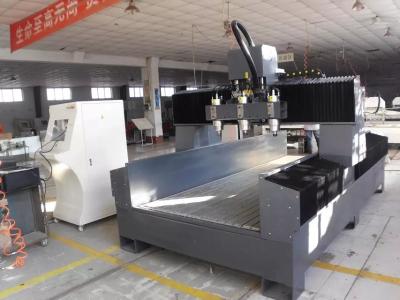 China 1325 Three Spindle Plane Stone Carving Machine High Precision for sale