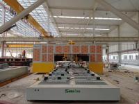 China Full Closed Refrigerated Truck Car Body Plate Large CNC Machining Center for sale