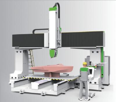 China Furniture Wooden House Wood Mold 5 Axis CNC Carving Machine for sale