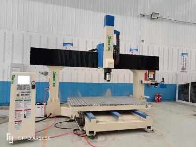 China Wood Mold Density Board Wood Five Axis Machining And Carving Machine for sale