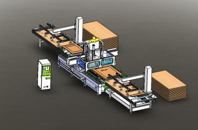 China Full Aluminum Furniture CNC Engraving Machine Processing Center for sale