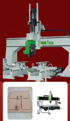 China Gantry 5 Axis CNC Machining Center For Bent Wooden Chair Back for sale