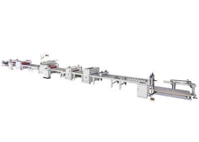 China 2.7-50mm Cold Glue Air Pressure Laminating Machine Production Line for sale