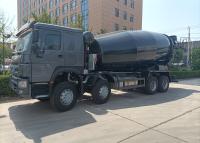 China SINOTRUK HOWO 8x4 LHD Concrete Mixer Truck 371HP 14CBM Capacity Heavy Duty Construction Vehicle for sale